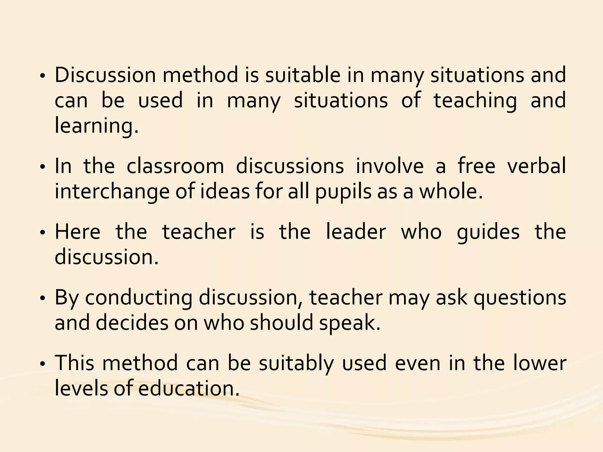 Discussion as a technique for teaching Environmental Education | PPTX