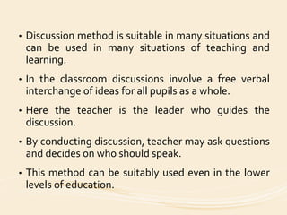 Discussion as a technique for teaching Environmental Education | PPTX