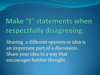 Discussion board rules | PPTX