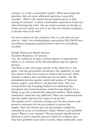 Discussion Board SamplesThe following are tips and sample discus.docx