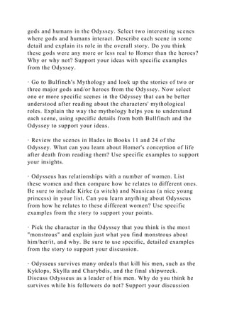 Discussion Chapter FivePlease answer the following question an.docx ...