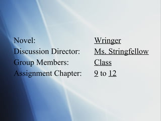 Discussion Director model | PPT