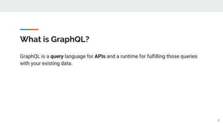GraphQL & DGraph with Go | PPTX