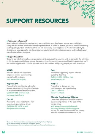 Climate anxiety discussion guide | PDF | Mental Health | Diseases and ...