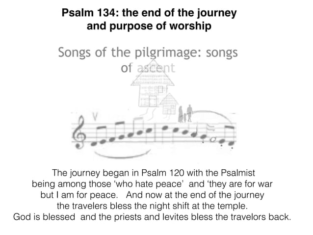 Discussion guide week 9 - Psalm 134 | PPT
