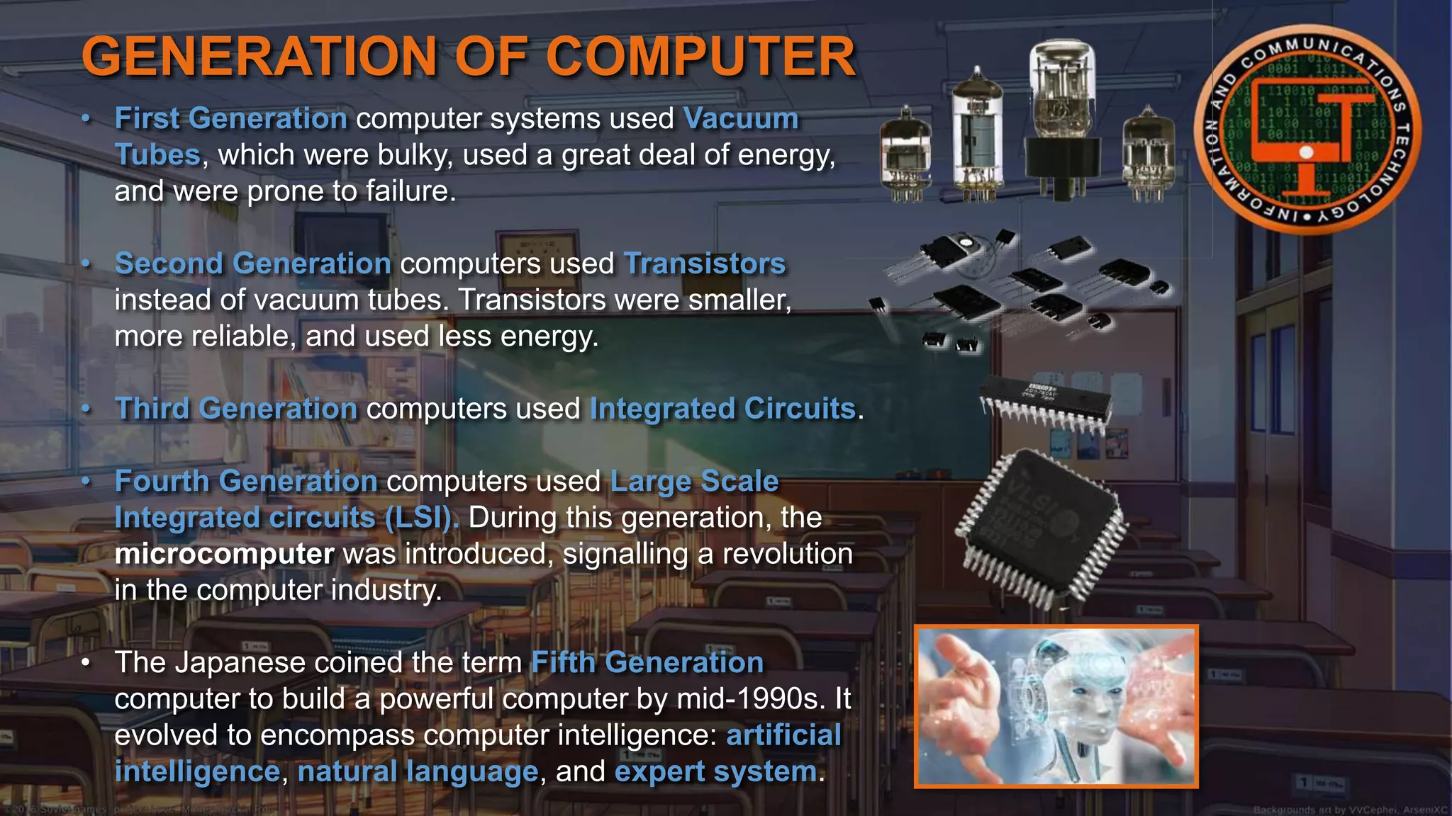 Lesson 1 - Introduction to Computer System | PPSX | Internet for Beginners | Internet