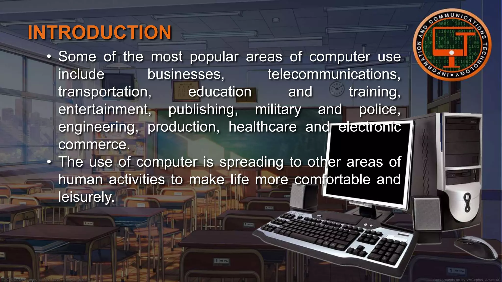 Lesson 1 Introduction To Computer System Ppsx Internet For Beginners Internet