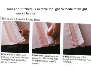 Discussion kinds of seams | PPT