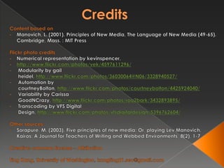 Principles of New Media | PPTX