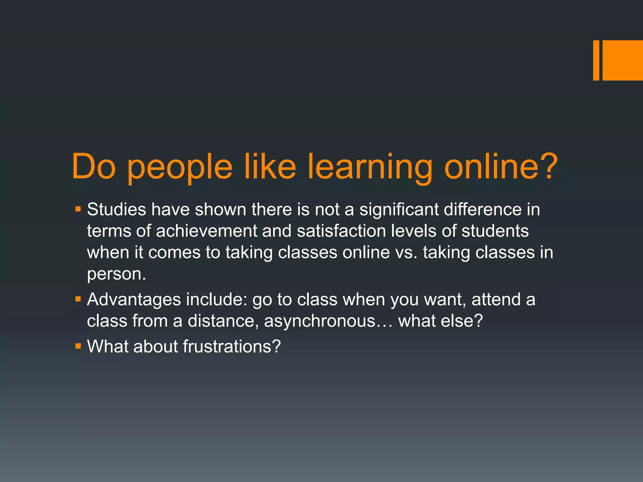 Networks and Distance Learning | PPT