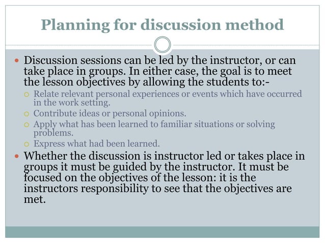 Discussion method | PPTX