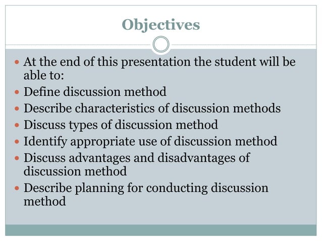 Discussion method | PPTX