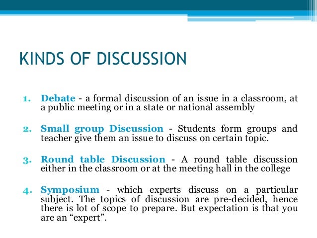 Relation between Discussion method and seminar method