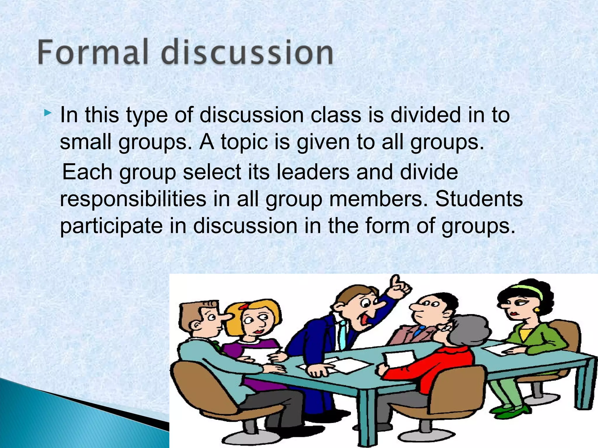 Discussion method of teaching | PPT