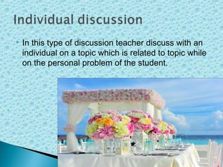 Discussion method of teaching | PPT