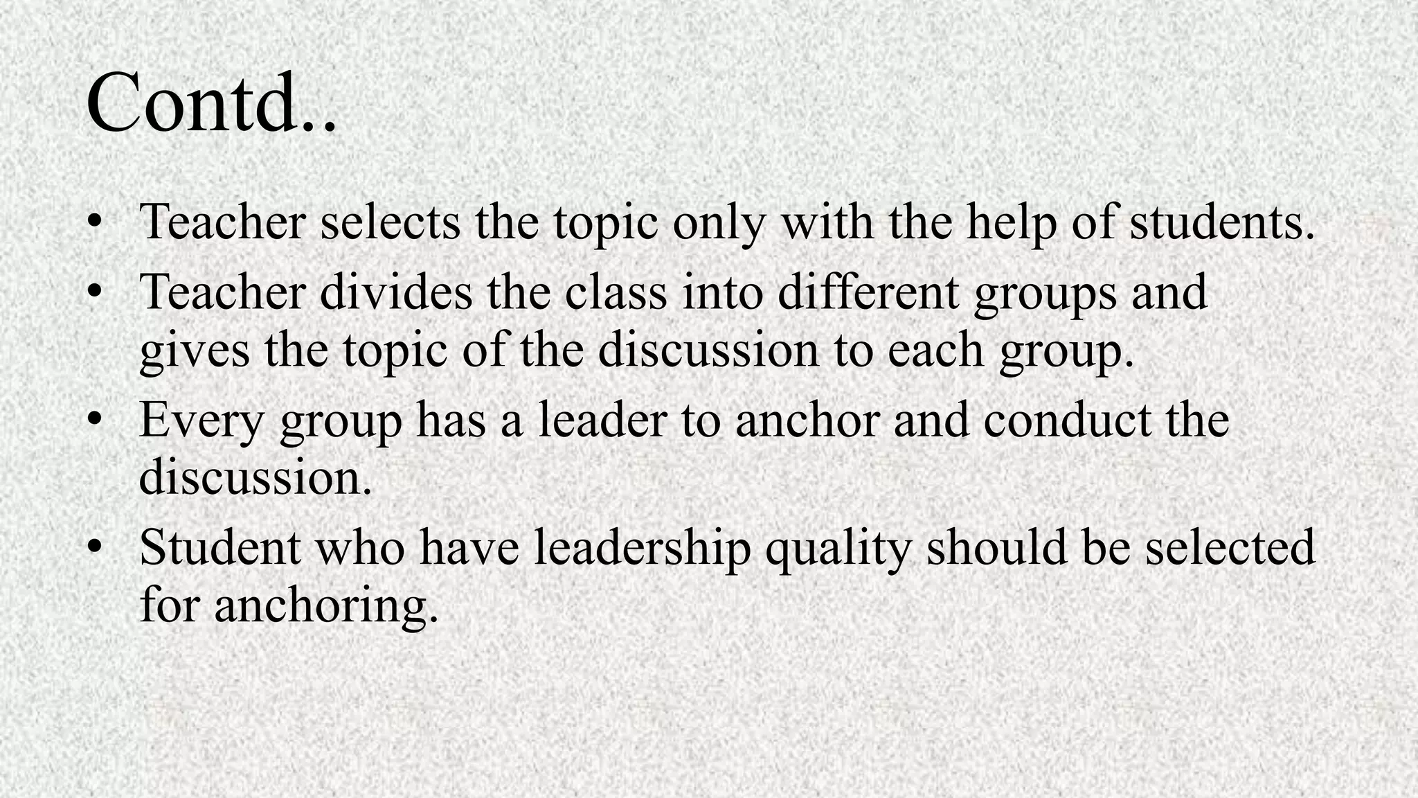 Discussion method of teaching | PPTX