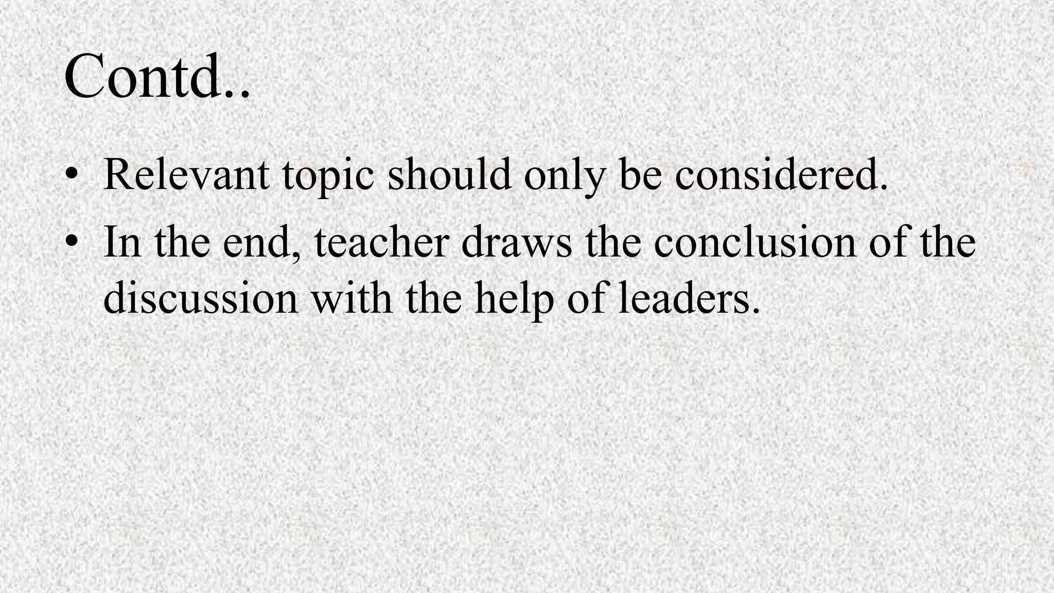 Discussion method of teaching | PPTX