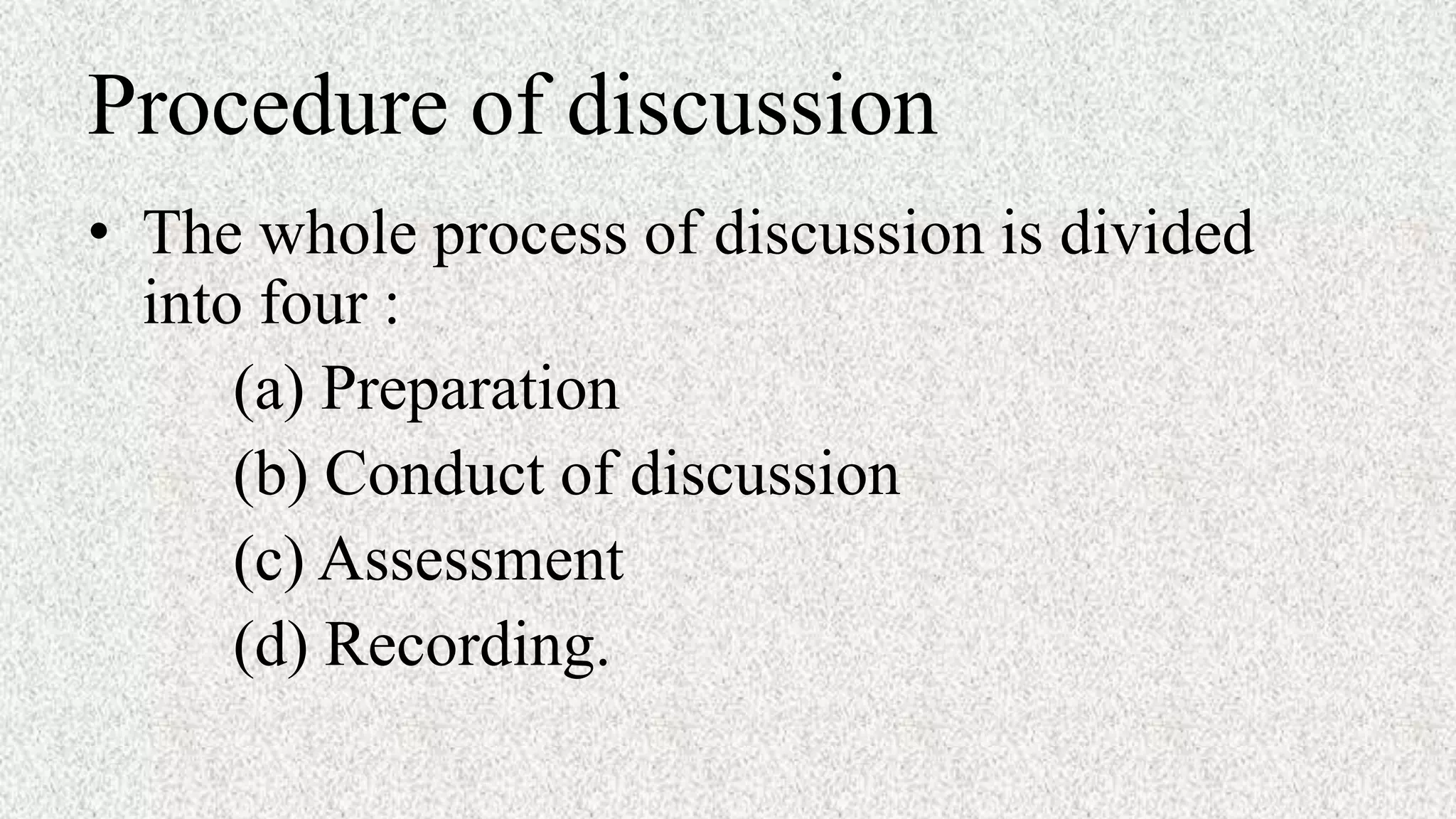 Discussion method of teaching | PPTX