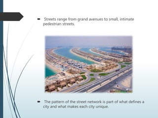 Urban morphology, elements of urban design | PPTX