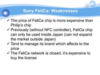 Discussion on felica sony | PDF