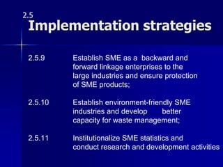 Discussion on the SME policy of Bangladesh.ppt