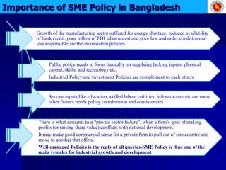 Discussion on the SME policy of Bangladesh.ppt