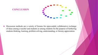 Discussion method | PPTX