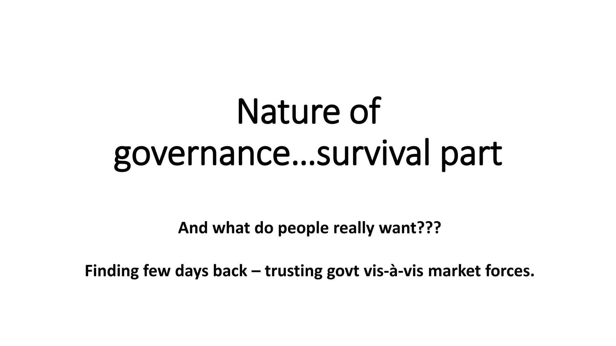 Government, Governance and Academic Governance - Why Leadership Matters ...