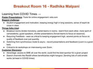 LeanEducators Summit - Breakout Rooms | PPTX