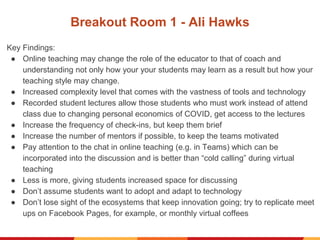 LeanEducators Summit - Breakout Rooms | PPTX