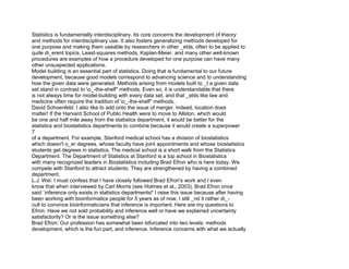 Discussions on the growth and future of biostatistics | DOCX ...