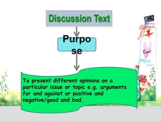 Discussion text | PPTX