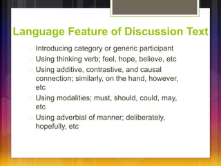 Discussion Text | PPT