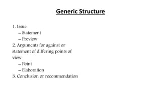 Discussion texts | PPTX