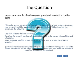 Discussion tutorial | PPSX | Educational Assessment | Education
