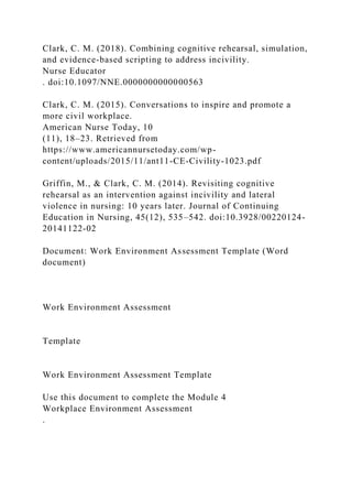 Discussion Workplace Environment AssessmentHow healthy is y.docx