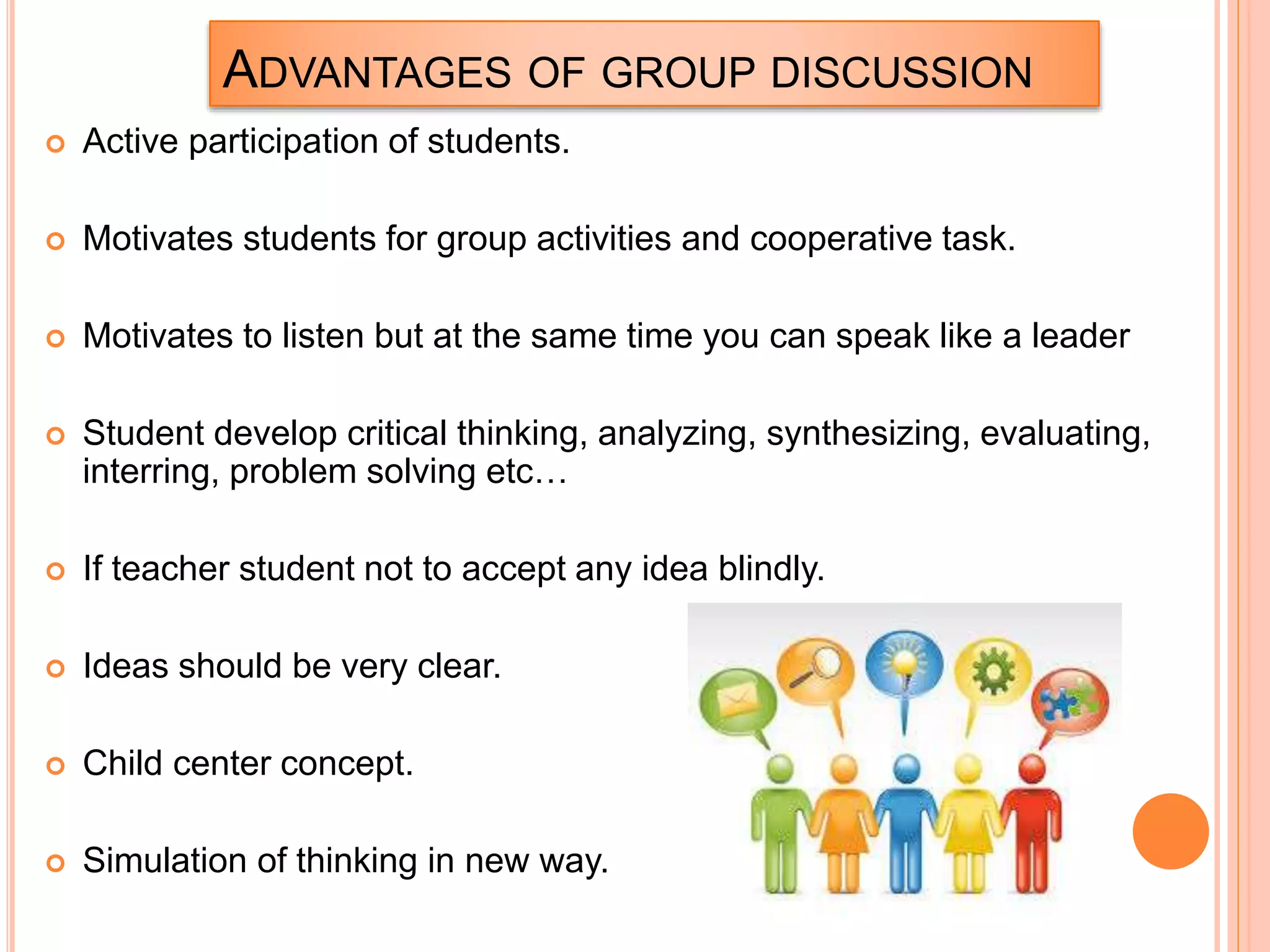 group - Discussion method for environment education | PPTX