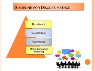group - Discussion method for environment education | PPTX