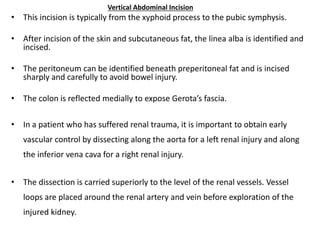 Discuss the operation of simple nephrectomy | PPTX