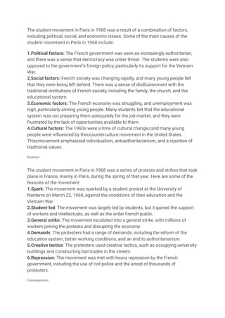 Discuss The Students Movements Of Paris 1968.pdf