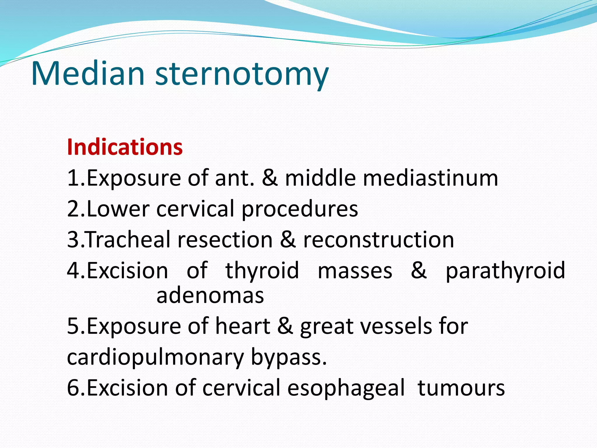 Discuss thoracic incisions(1) copy | PPTX