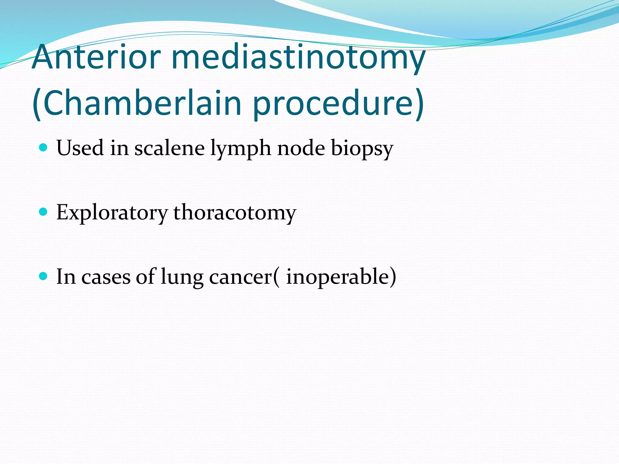 Discuss thoracic incisions(1) copy | PPTX