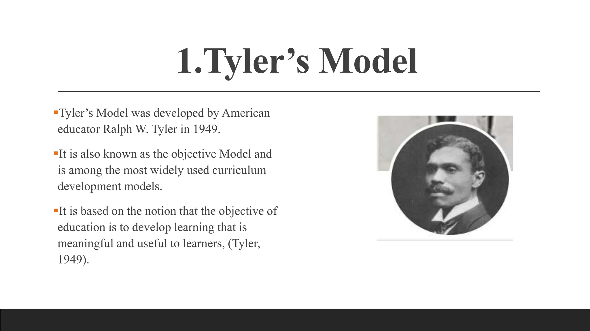 Discuss three models of Curriculum Development.pptx