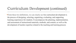 Discuss three models of Curriculum Development.pptx