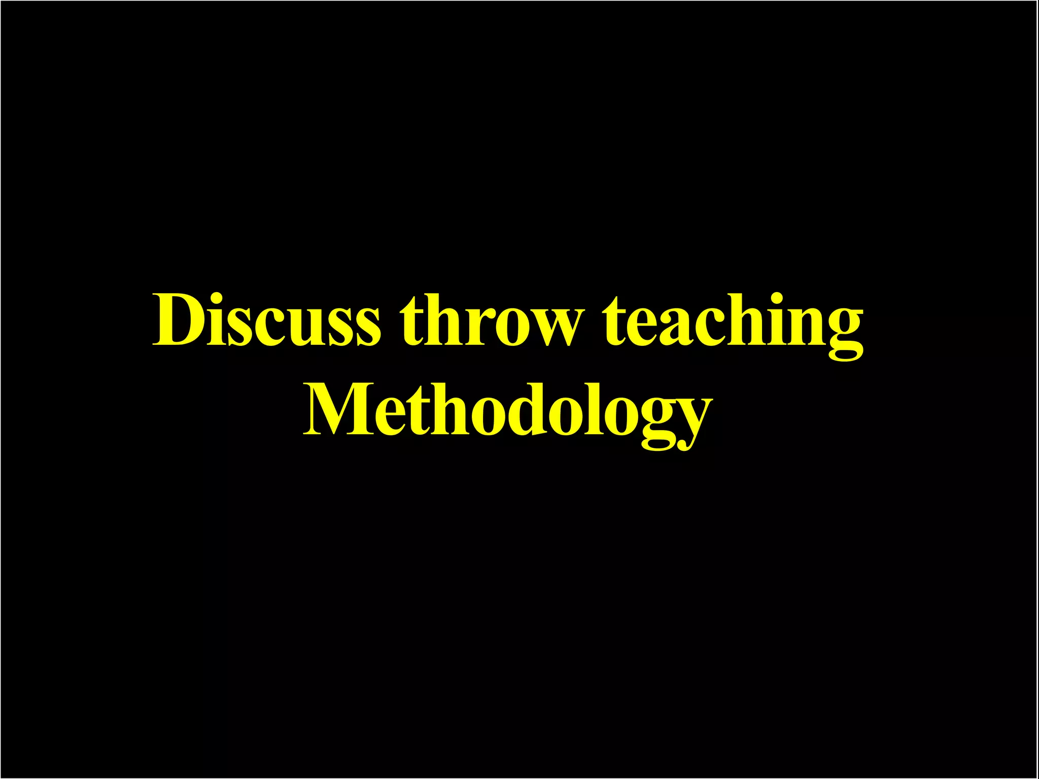 Discuss throw by dr. madhuri sadgir | PDF