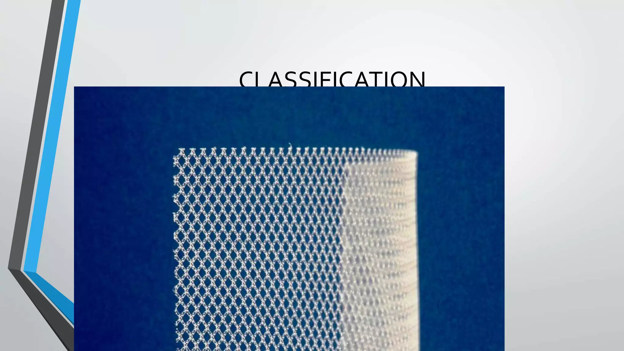 Discuss use of mesh in surgery | PPTX