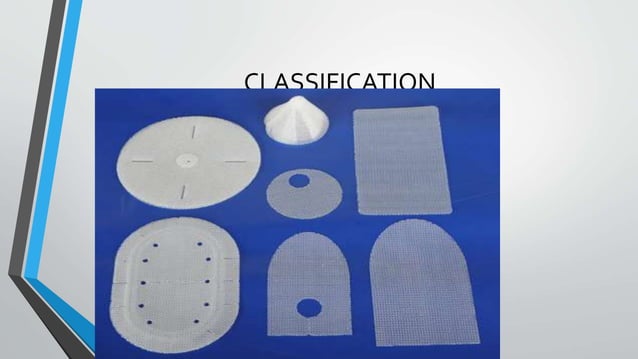 Discuss use of mesh in surgery | PPTX