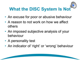 DiSC Profile Insight: DiSC Walkthrough | PPTX