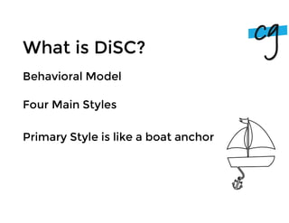 DiSC workshop Jun2020 | PDF