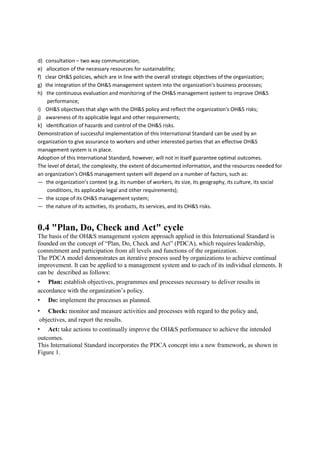 Dis draft iso-45001 | PDF